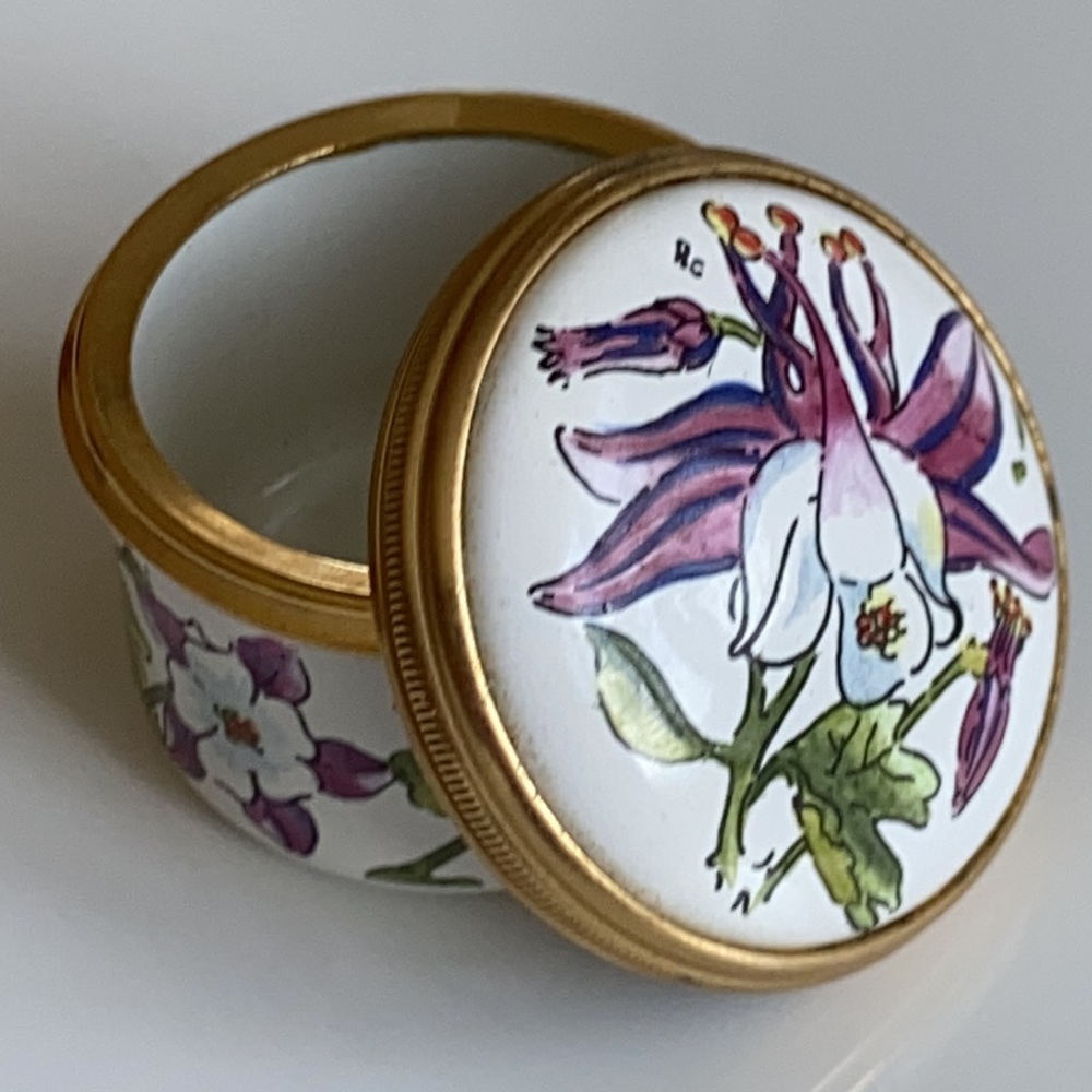 Tiffany And Halcyon Enamel Box - Gem